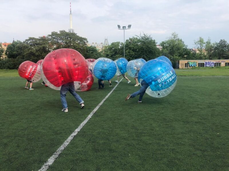Prague: Bubbles football - Zorb Football in centrum - What to Expect from the Prague Bubbles Football Experience