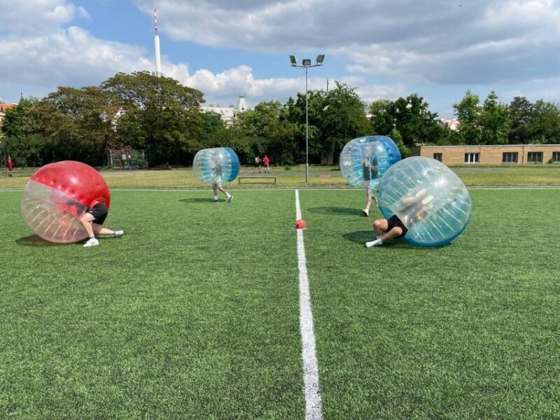 Prague: Bubbles football - Zorb Football in centrum - The Experience and Value