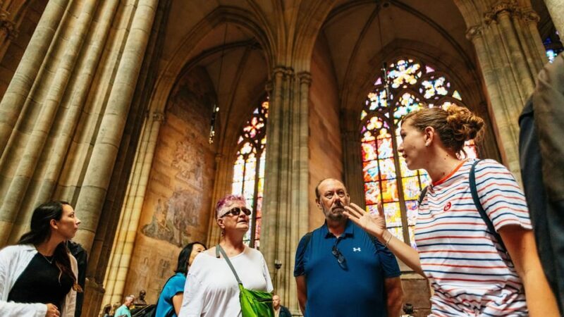 Prague Castle Interiors, Bus Tour and Vltava River Cruise - Key Points