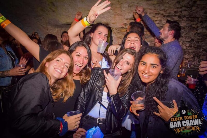 Prague: Clock Tower Bar Crawl ending at the BIGGEST CLUB - A Deep Dive into the Prague Clock Tower Bar Crawl