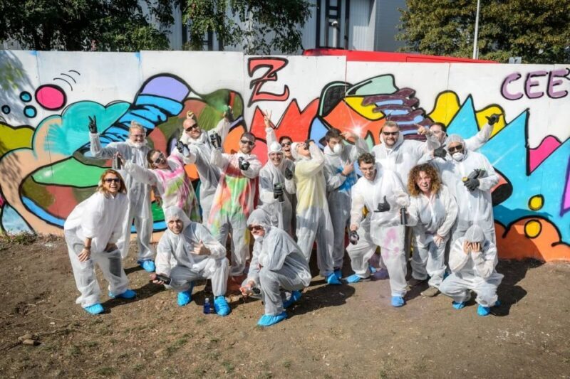 Prague Graffiti Workshop For Groups & Team-Building Groups - Key Points