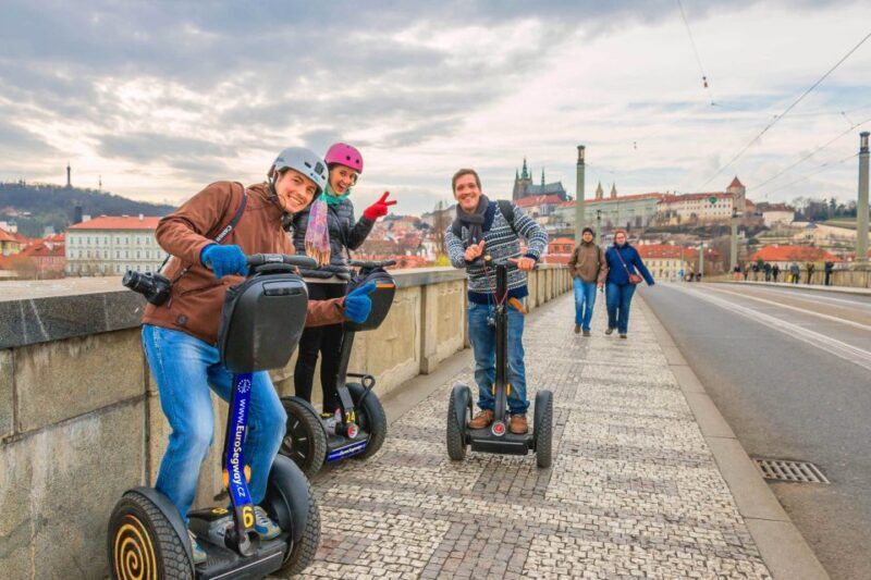 Prague: Grand Segway and eScooter Live Guided City Tour - Authentic Insights from Reviews