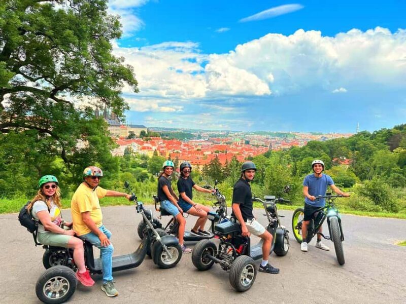 Prague: Heart of Prague Electric Tricycle Scooter Tour - Key Points