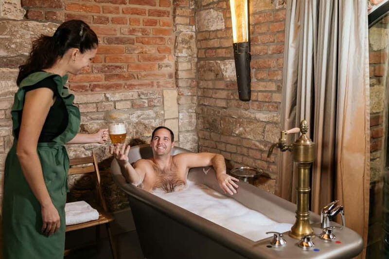 Prague: Lázn Pramen. Wine, Beer bath and Wellness SPA - Key Points