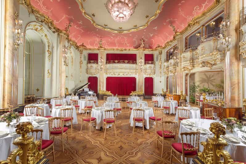 Prague: Mozart Ballroom Concert Ticket with 3-Course Dinner - Key Points