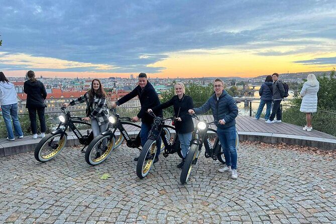 Prague on Stylish Retro styled E-Bike - Viewpoints & Sightseeing - The Sum Up