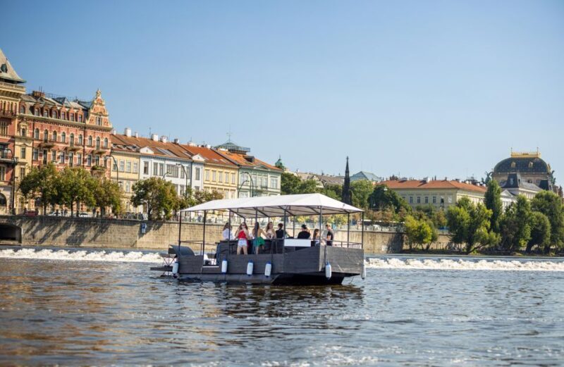 Prague: Private Cycle Boat River Tour with Beer or Prosecco - What Is the Private Cycle Boat Experience?