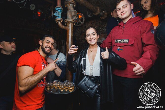 Prague Pub Crawl with Unlimited Drinks & 5 story club Entry - Drinks & Value for Money