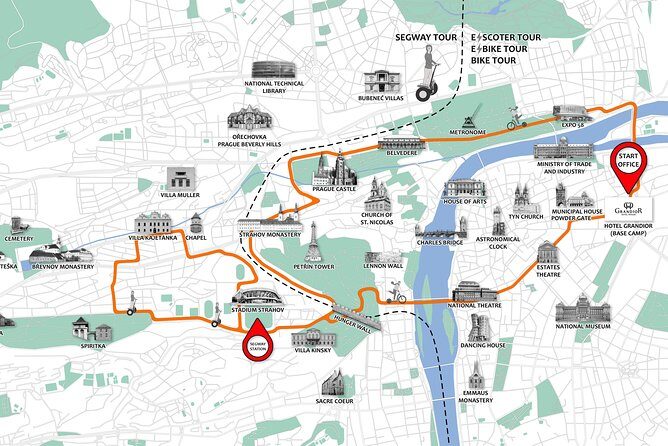 Prague Segway & E-Scooter Grand City Tour - Authentic Insights from Reviewers