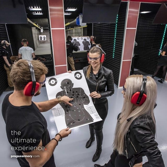 Prague: Shooting Range Experience - The Weapons and Instruction