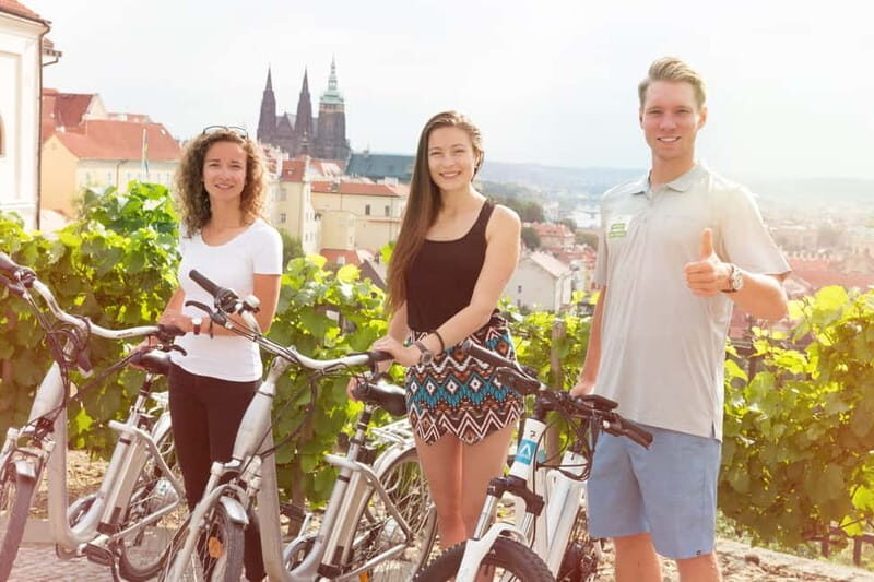 Prague: Small Group or Private E-Bike City Tour - Detailed Breakdown of the Itinerary