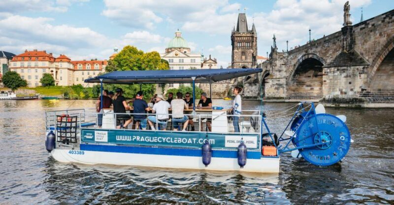 Prague: Swimming Beer Bike on A Cycle Boat - The Sum Up