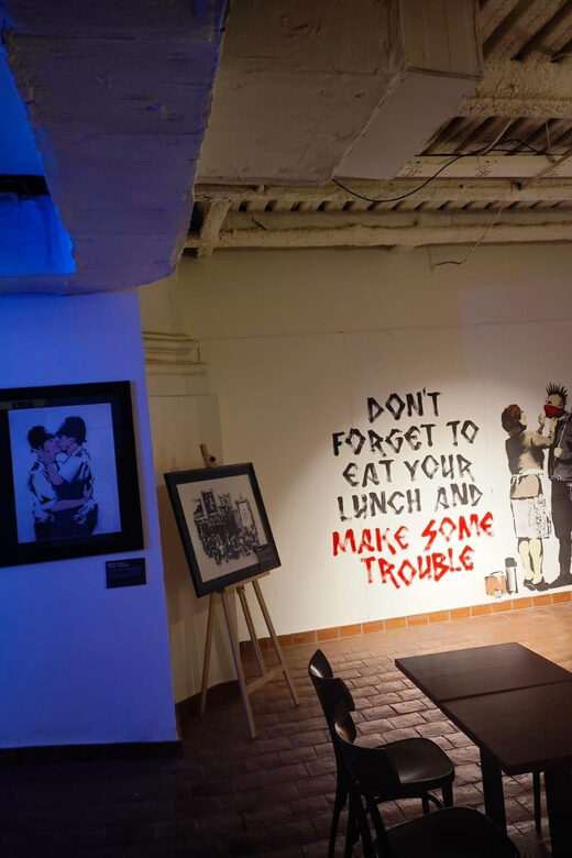 Prague: The World of Banksy Immersive Experience Ticket - Key Points