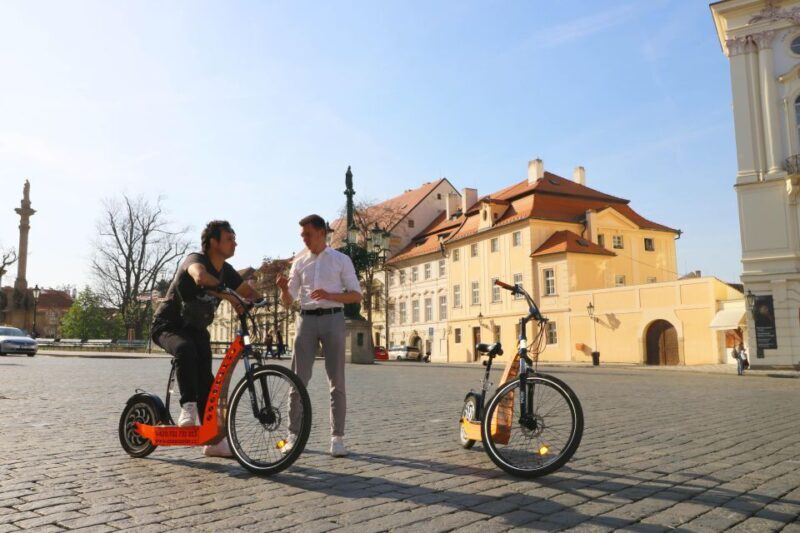 Prague: Tour by Electric Scooter or Cruiser eBike - Frequently Asked Questions