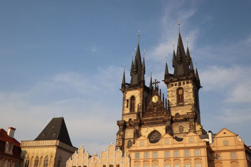 Prague: Vintage Car Ride and Walking Tour - Key Points
