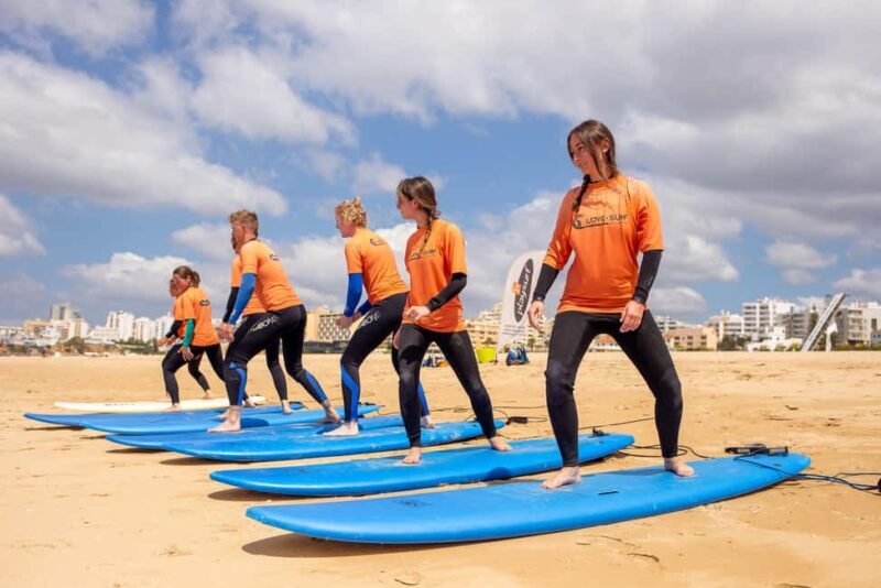 Praia da Rocha Surf Lesson - Equipment and Comfort