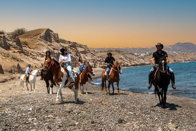 Premium Secluded Black Beach Horseback Riding Tour in Santorini - Introduction