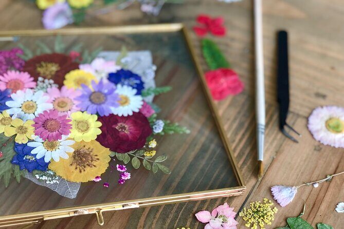 Pressed Flower Art - A Creative Escape in San Jose: Pressed Flower Art Workshop Review