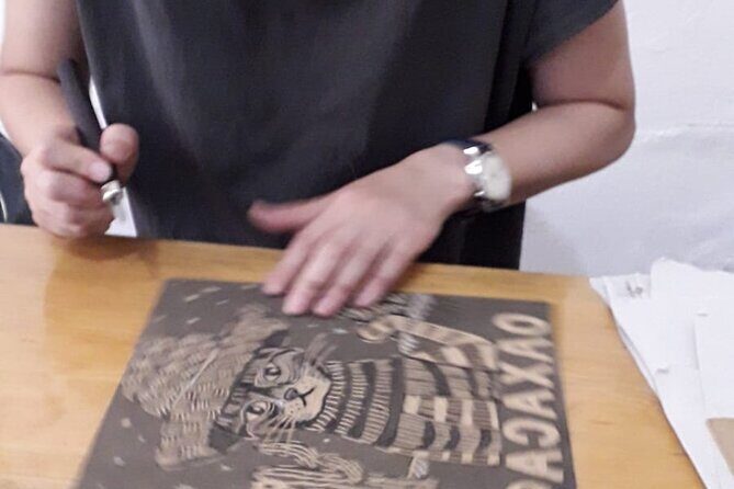 Print a work of art with a local artist for your home - A Creative Journey in Oaxaca: Printing Art with a Local Artist