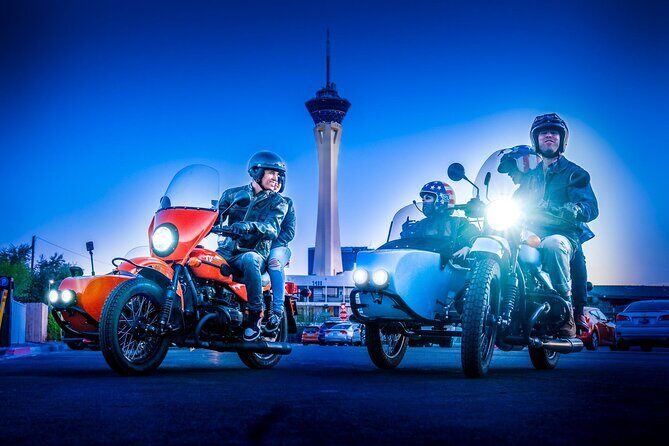 Private 1-Hour Evening Las Vegas Strip Tour in a Sidecar - Experience Breakdown