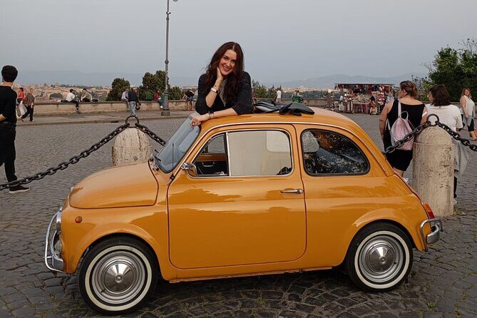 Private: 3 hours panoramic tour of Rome aboard a vintage Fiat 500 - Starting Point and Introduction