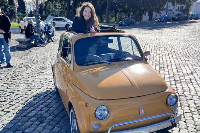 Private: 3 hours panoramic tour of Rome aboard a vintage Fiat 500 - The Ancient Circus