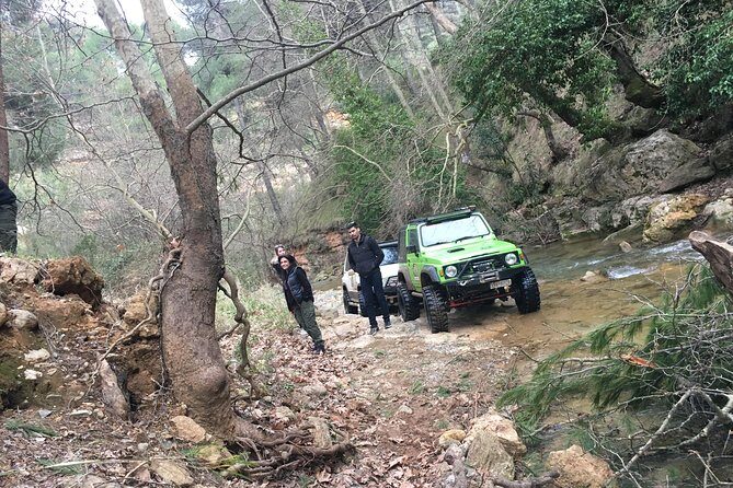 Private 4x4 Wine Tour from Athens to Marathon Lake and a Winery - The Itinerary in Detail