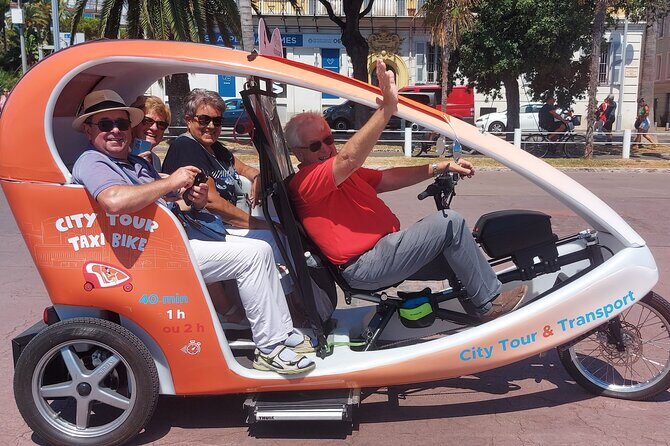 Private and Guided Velotaxi Tour in Nice 2h30 - Exploring the Itinerary in Detail