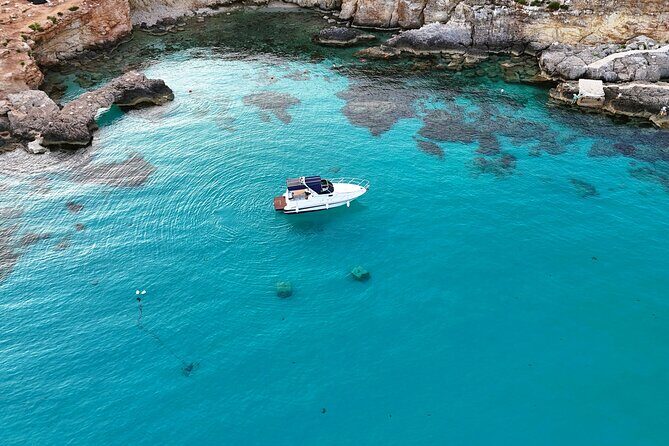 Private Boat Charter Blue Lagoon Crystal Lagoon Comino and Gozo - Key Points
