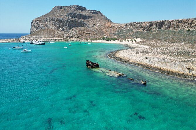 Private Boat Cruise Balos Lagoon & Gramvousa Island from Kissamos - Key Points