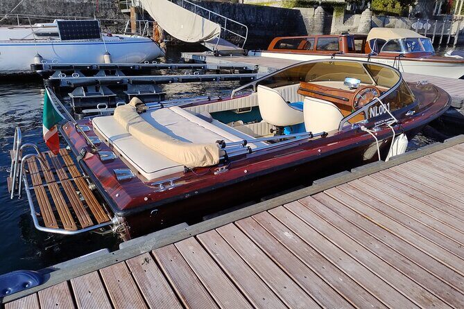 Private Boat Tour Como Wooden Classic Boat - Key Points