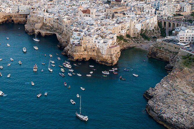 Private boat tour in Polignano among caves, swimming and aperitif - The Sum Up