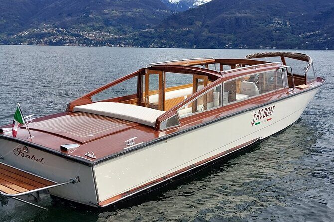 Private Boat Tour on Lake Como with Venetian Limousine - Key Points