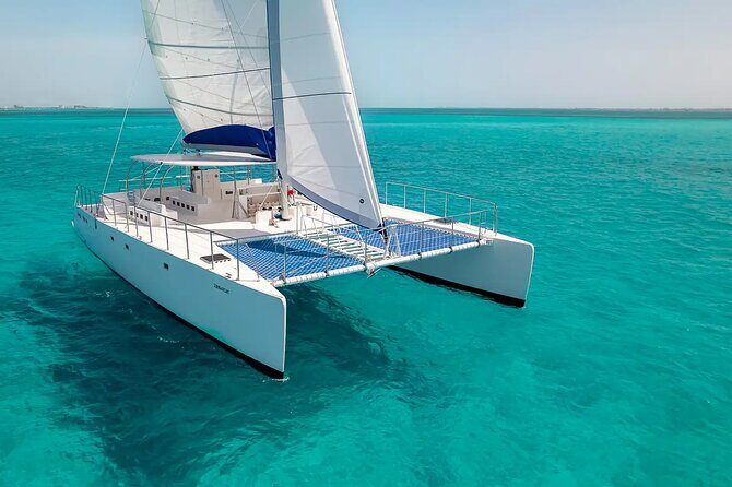 Private Catamaran from Cancun to Isla Mujeres | For up to 100 pp - The Authenticity and Value