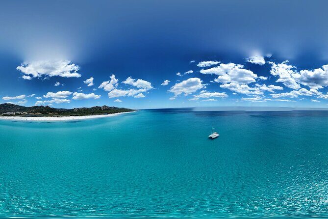 Private catamaran sailing trip around La Caletta -Berchida - Sardinia - An In-Depth Look at the Sardinian Catamaran Experience