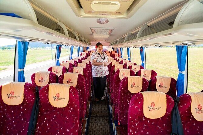 Private Charter Luxury Bus From Nadi Airport to Coral Coast Area - An Inside Look at the Experience