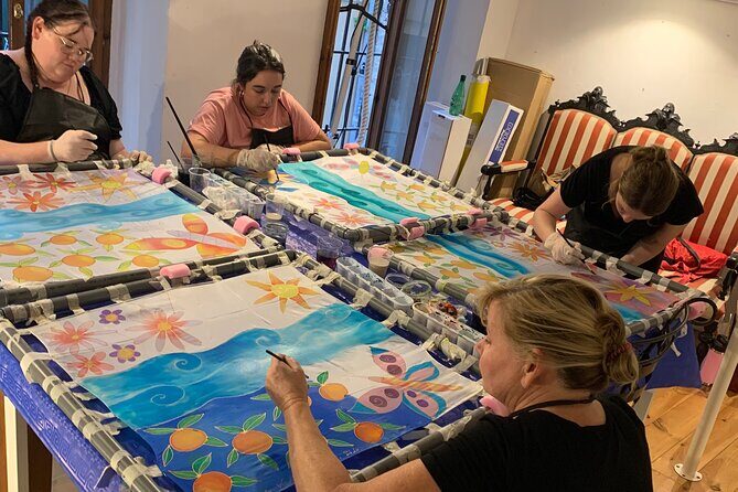 Private Class Paint your silk scarf with a Valencian artisan - What Reviewers Say