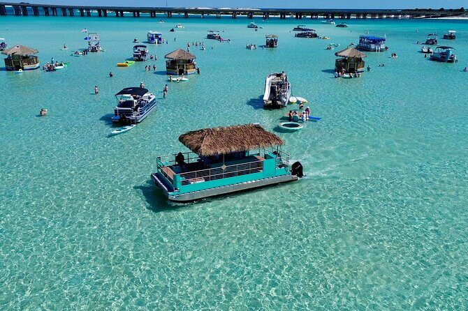 Private Crab Island 18 Passenger Tiki Pontoon Adventure - What to Expect from Your Crab Island Tiki Pontoon Adventure