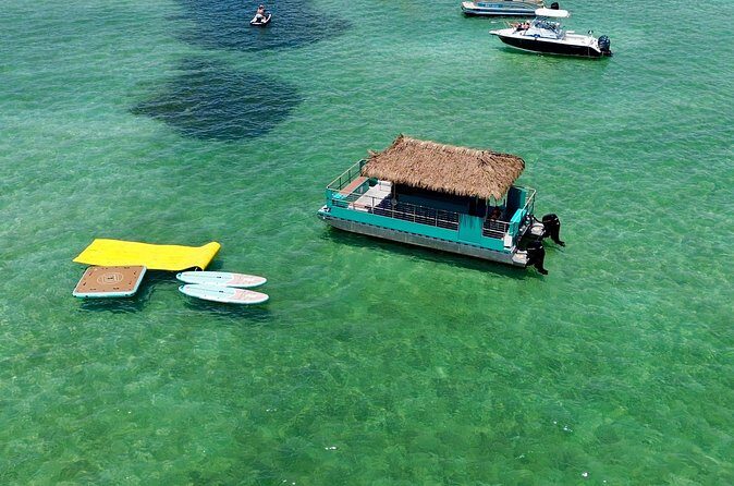 Private Crab Island 18 Passenger Tiki Pontoon Adventure - Frequently Asked Questions