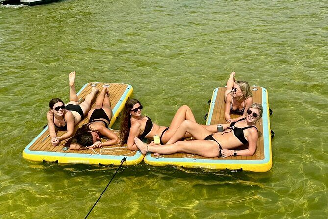 Private Crab Island Pontoon Charter with Bote Hangout Floats! - FAQ