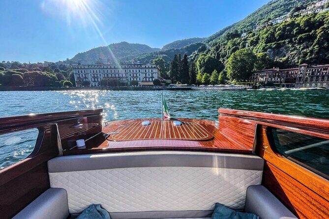 Private Cruise on Lake Como with Luxury Wooden Taxi Boat - Key Points