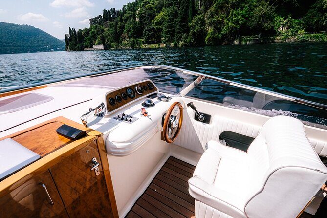 Private Cruise on Lake Como with Speedboat from 1H to 4H - The Sum Up