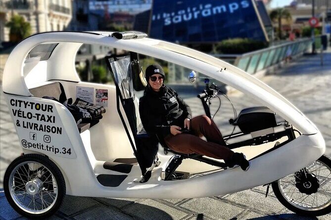 Private Discovery of Montpellier by Bike-Taxi - Exploring Montpellier on a Bike-Taxi: An Authentic City Encounter