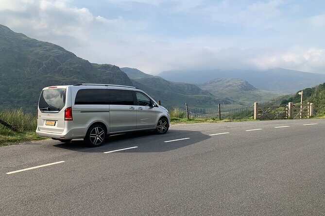 Private Door to Door Luxury day out to North Wales for up to 6 guests - Key Points