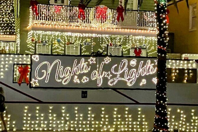 Private Electric Golf Cart Nights of Lights Tour up to 12 people - Discover St. Augustine’s Nights of Lights in Style