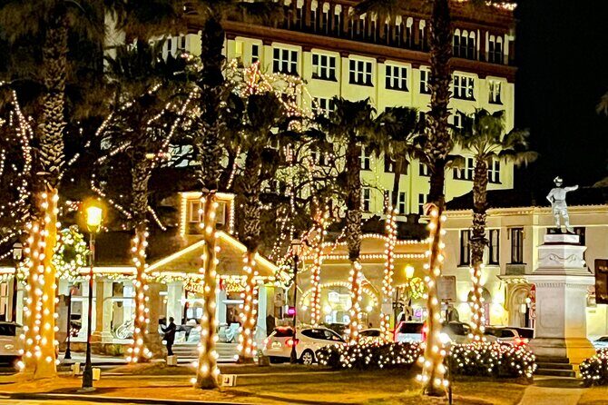 Private Electric Golf Cart Nights of Lights Tour up to 12 people - The Sum Up