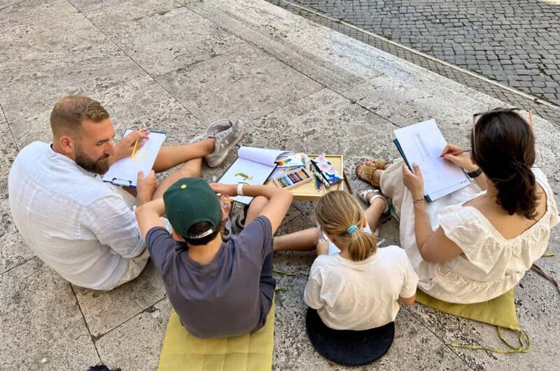 Private Family Scavenger Hunt & Art Lab Tour Rome Landmarks - Frequently Asked Questions