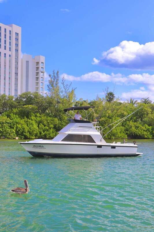 Private fishing charter 31 feet for maximun 6 people - Key Points