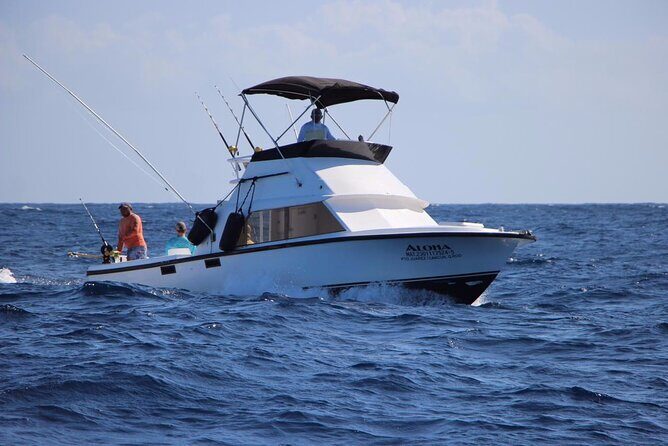 Private fishing charter Bertram 31ft 6 pax max if you don't fish you don't pay - Frequently Asked Questions