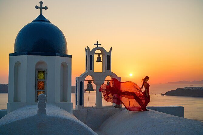 Private Flying Dress Photoshoot in Santorini - The Itinerary: A Taste of Santorinis Charm